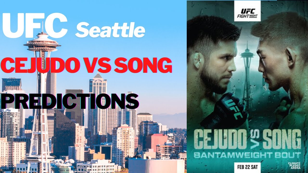 UFC Fight Night Seattle Picks and Predictions | Cejudo vs Song ...