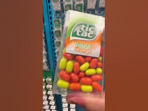 🌈🍭 MOST SATISFYING COLORFUL TIC TAC SOUND EFFECTS 📣 #shorts #asmr # ...