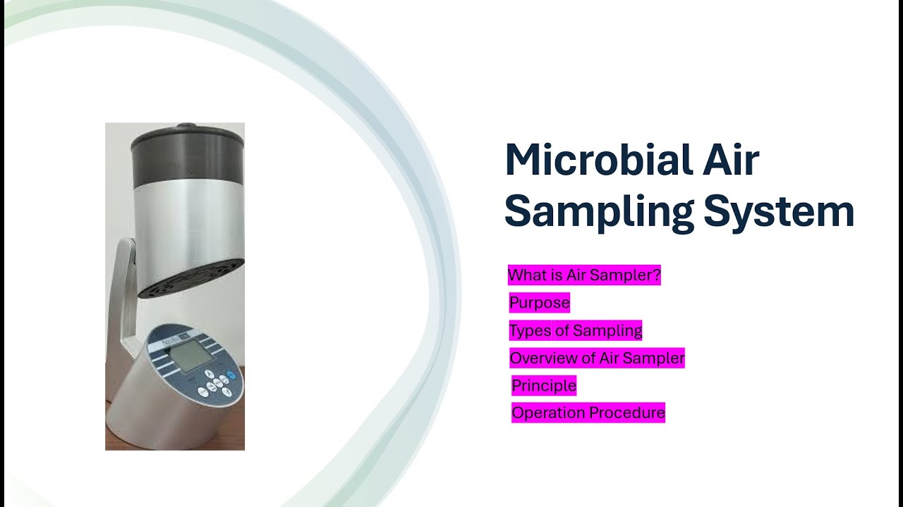 Microbiology's Air Sampler Device! - YouTube