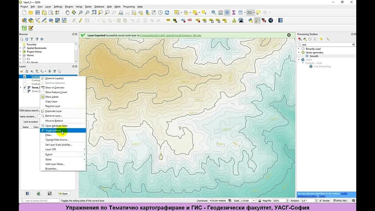 TK GIS 4 5 - YouTube