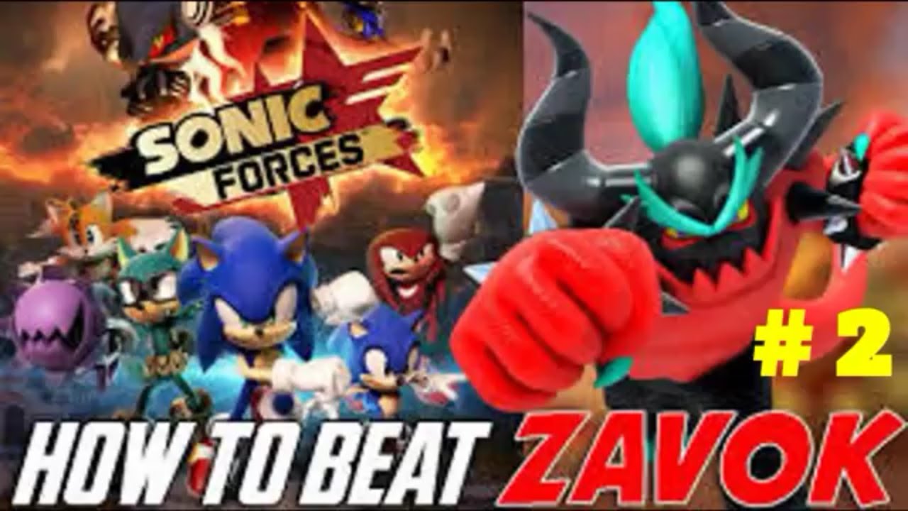 Zavok Boss fight How to | Sonic Forces - YouTube