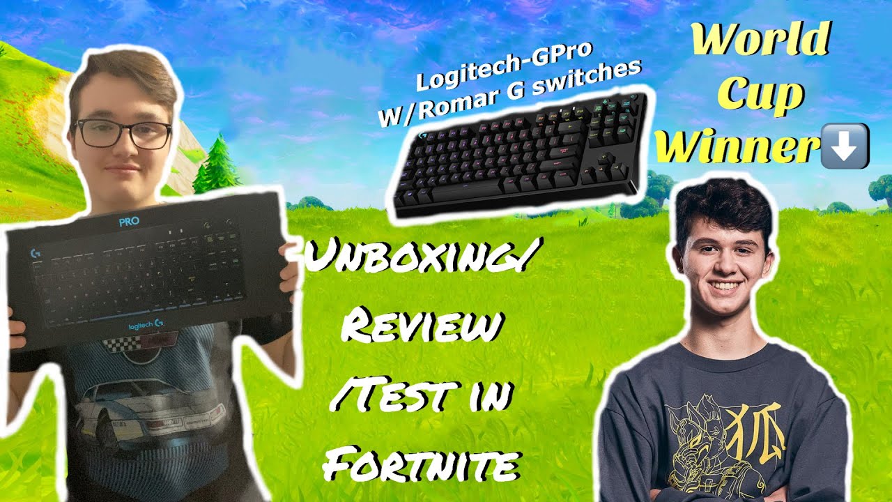 Buying Logitech G Pro Keyboard (Bugha’s keyboard) Test in Fortnite ...
