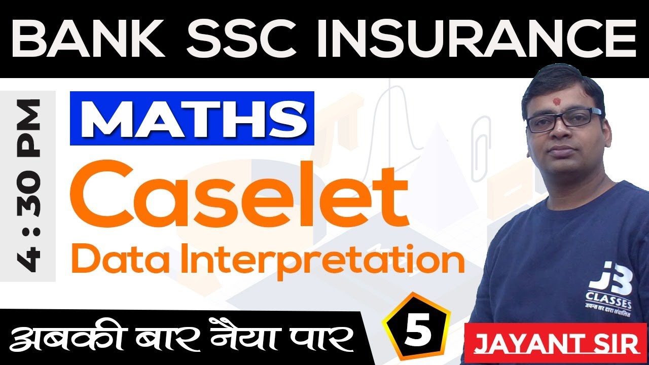 Caselets DI Session 5 helpful in all exams by Jayant Sir JB Classes - YouTube