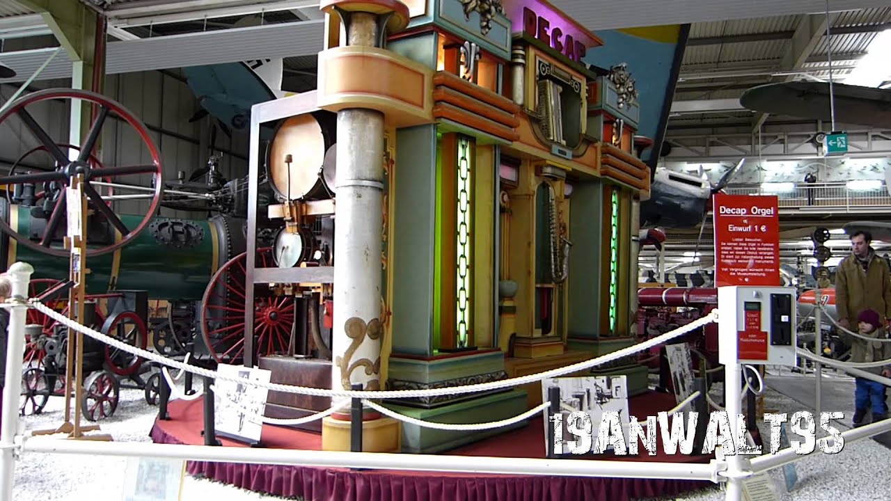 Technik Museum Sinsheim - Decap Orgel Grossorchestrion - HD 2013 - YouTube