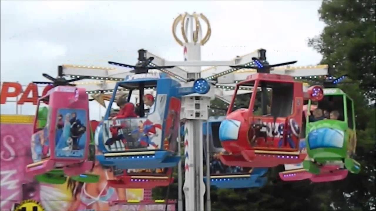 Helicopters Ride, Atherton Carnival 2016 - YouTube