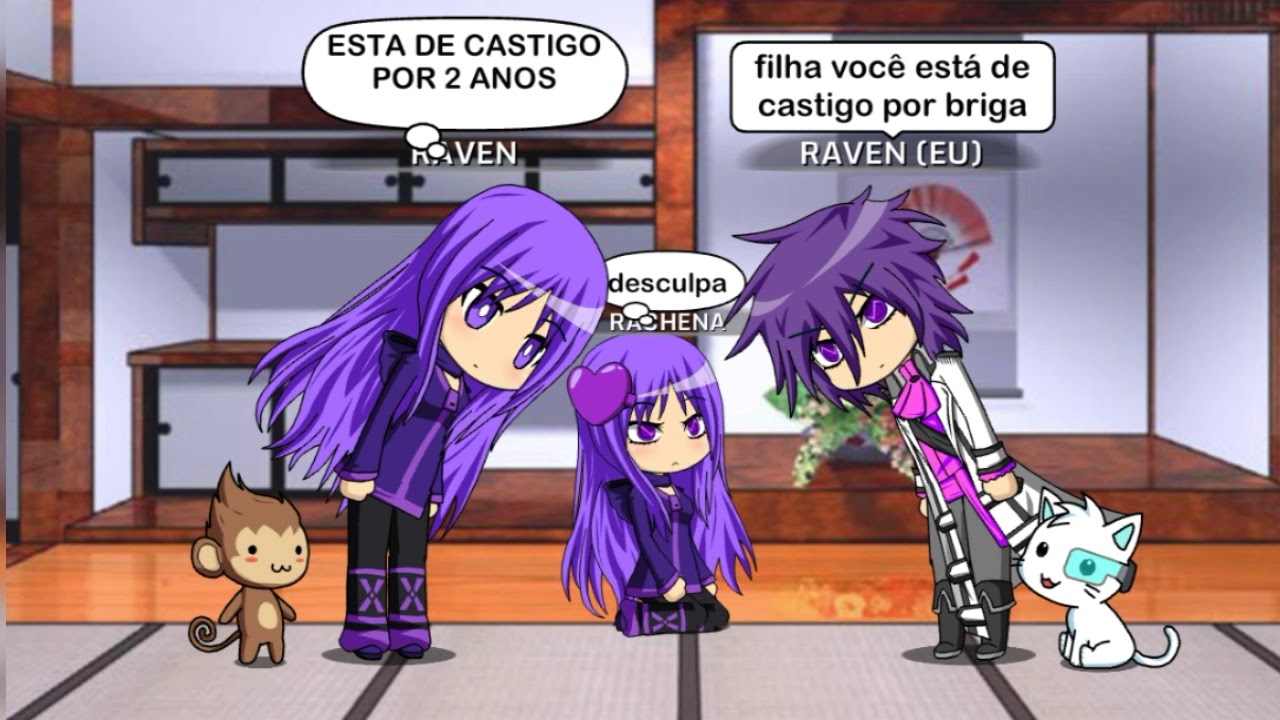 A VIDA DA FAMÍLIA RAVEN,RAVENA E RACHENA #1 - YouTube