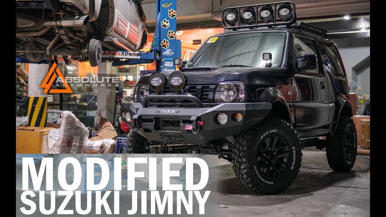 MODIFIED Suzuki Jimny 2017 - YouTube