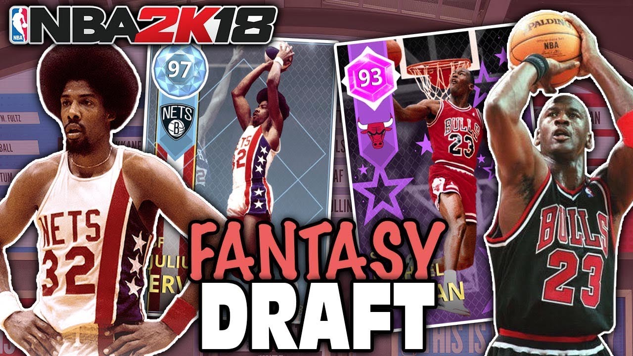 HISTORIC LEGENDS FANTASY DRAFT! NBA 2K18 SQUAD BUILDER - YouTube