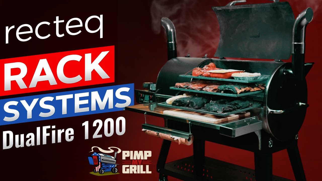 DualFire 1200 RecTeq Mods – 3-Rack Slide-Out System by Pimp My Grill ...