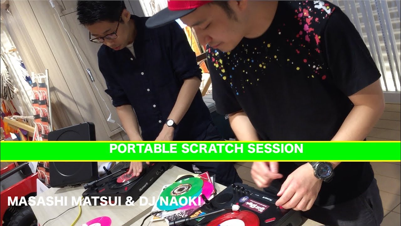PORTABLE SCRATCH SESSION NUMARK PT01 - YouTube