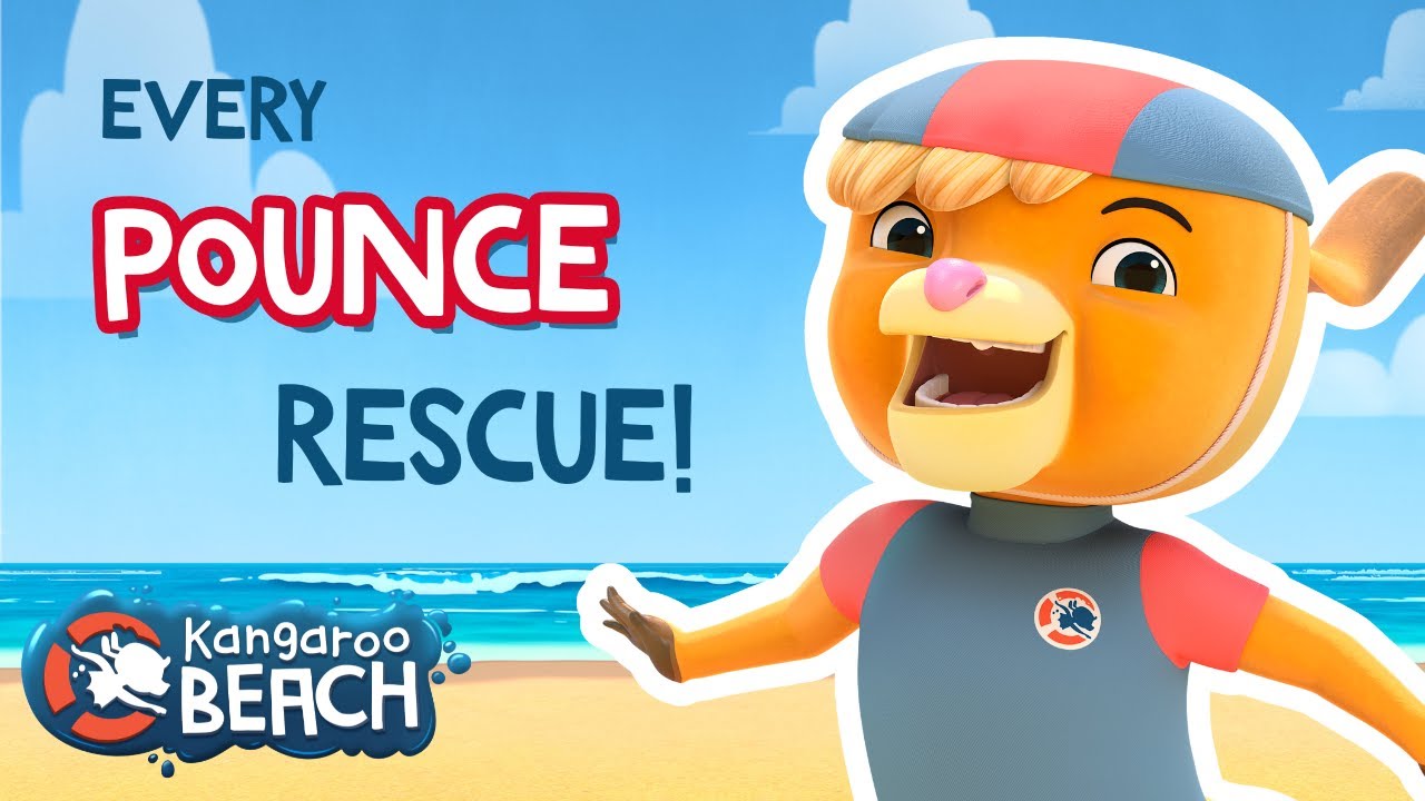 Every Pounce the Kangaroo rescue! 🛟| Compilation for Kids | Kangaroo ...