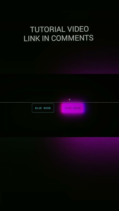 Amazing CSS Snake Border Neon Button Effects | How to create Neon button effect - YouTube