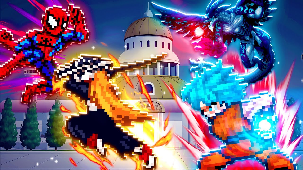 Random Anime Battles In MUGEN V2 - YouTube
