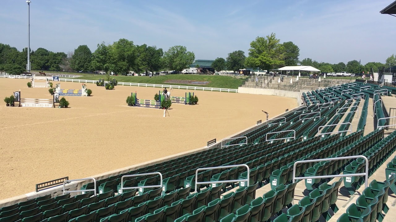 2018 Emy Lucibello : First time in the Rolex Arena at Kentucky Horse ...