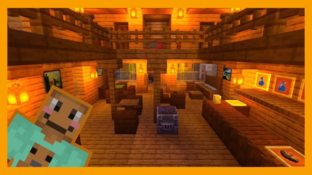 RDR2 Map in Minecraft | Valentine Saloon Interior Tutorial - YouTube