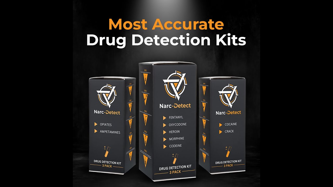 Narc-Detect Home Drug Detection Kits - YouTube