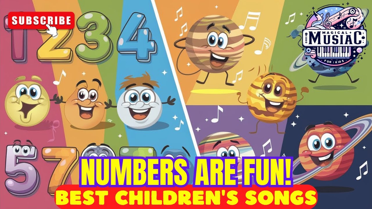Numbers Are Fun! 🎉📚 Let’s Count Together and Have a Blast! 🎵 Children's ...