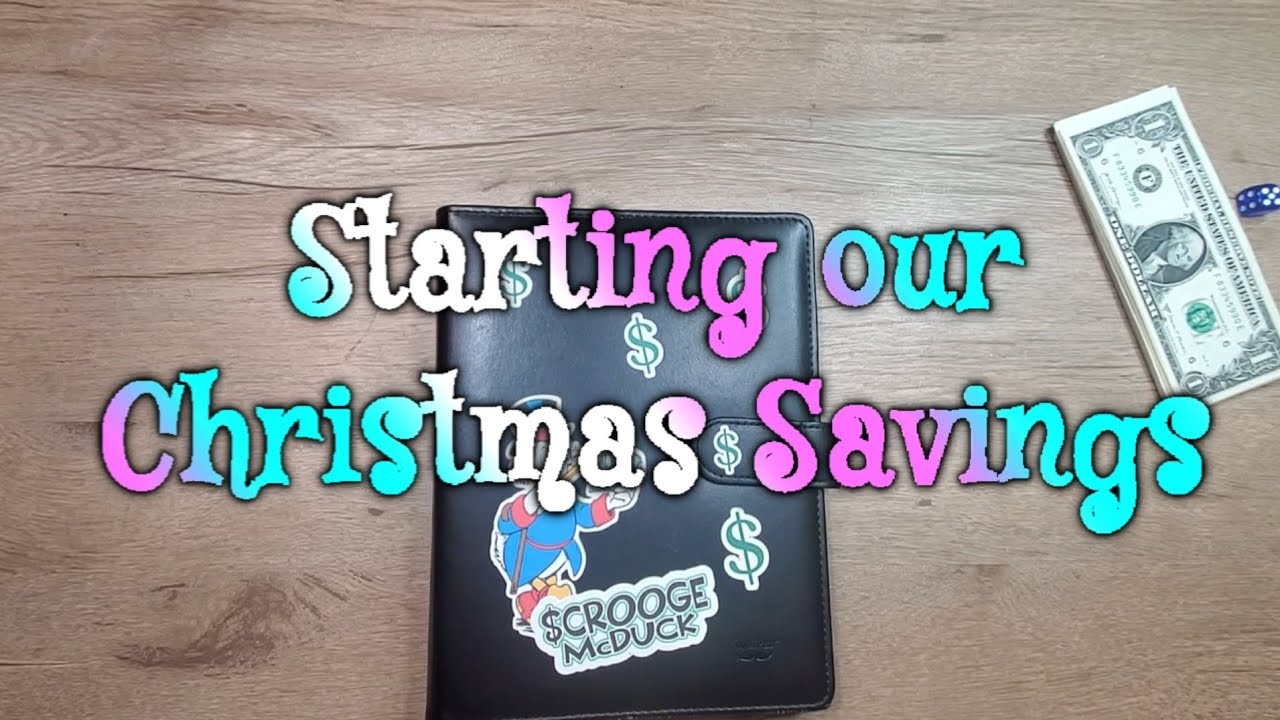 New Christmas Savings🦋 Saving $39 To get us started 🐞 Week 3 June - YouTube