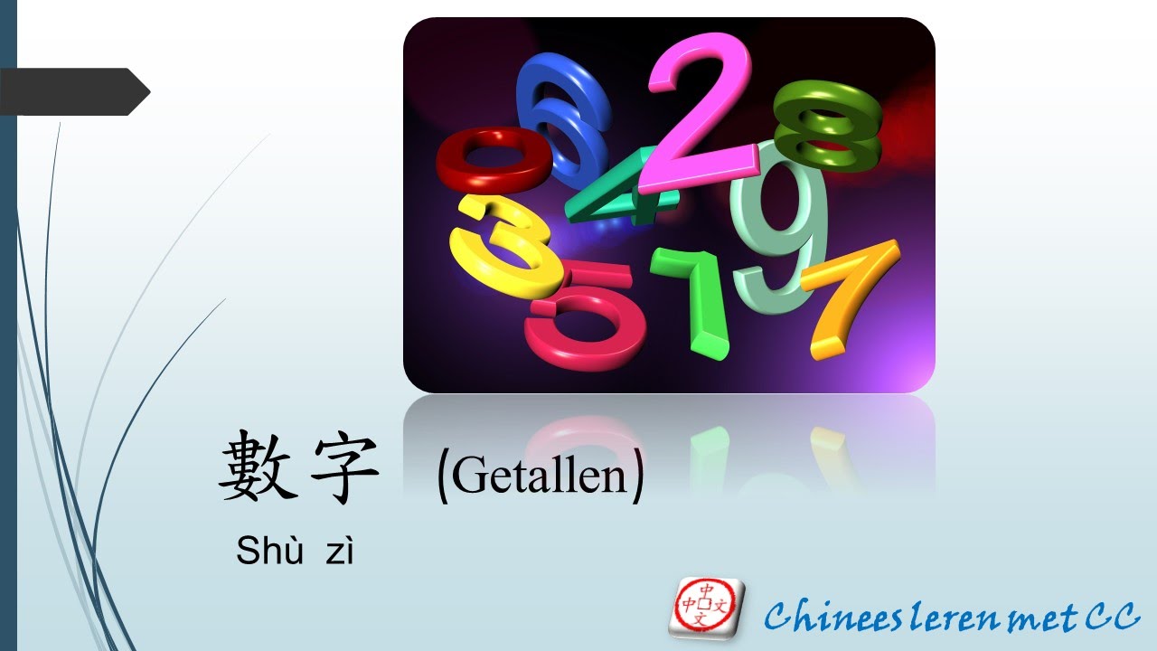 Chinees leren met CC | Tellen in het Chinees (數字) - YouTube