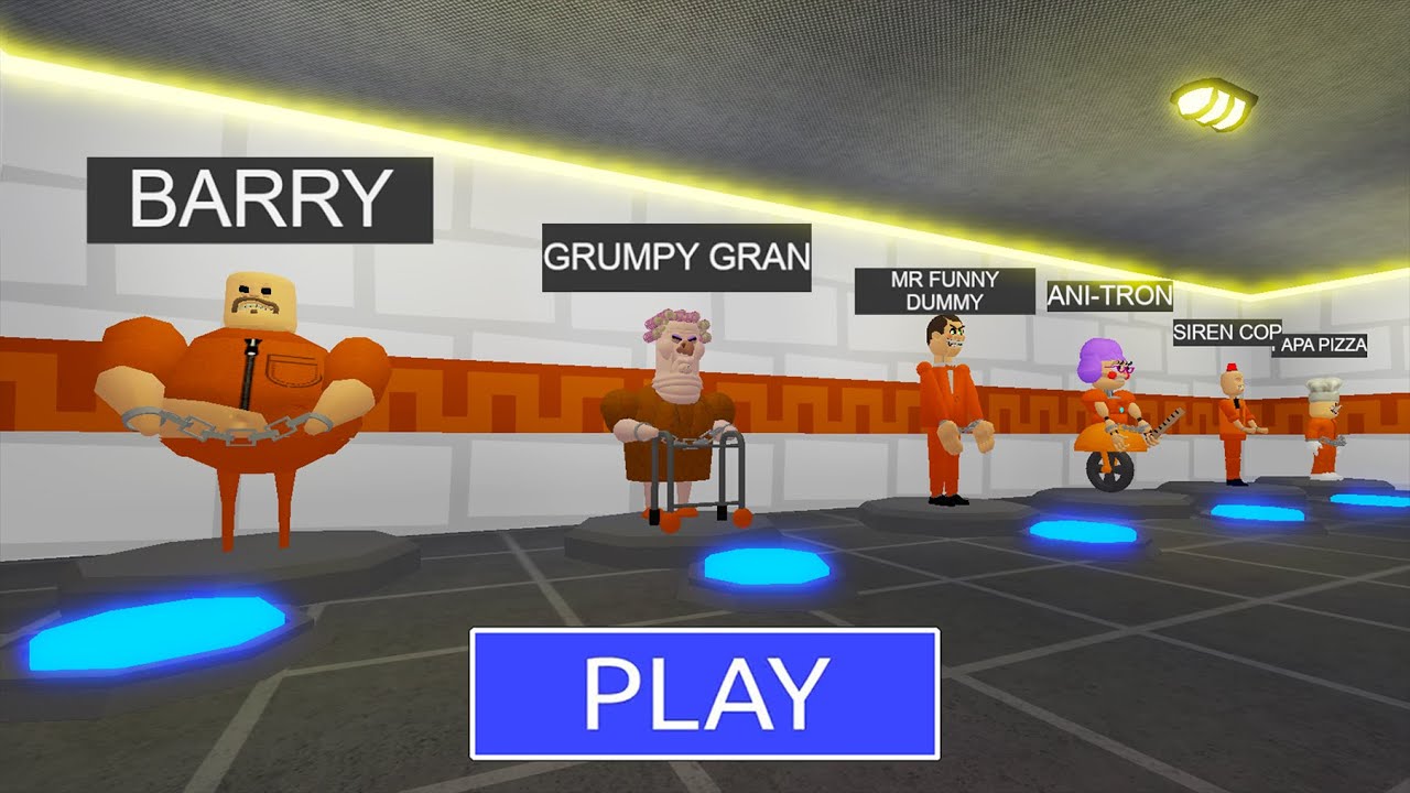 Escaping from a BARRY PRISONER'S PRISON RUN! And BECOME a BARRY ...