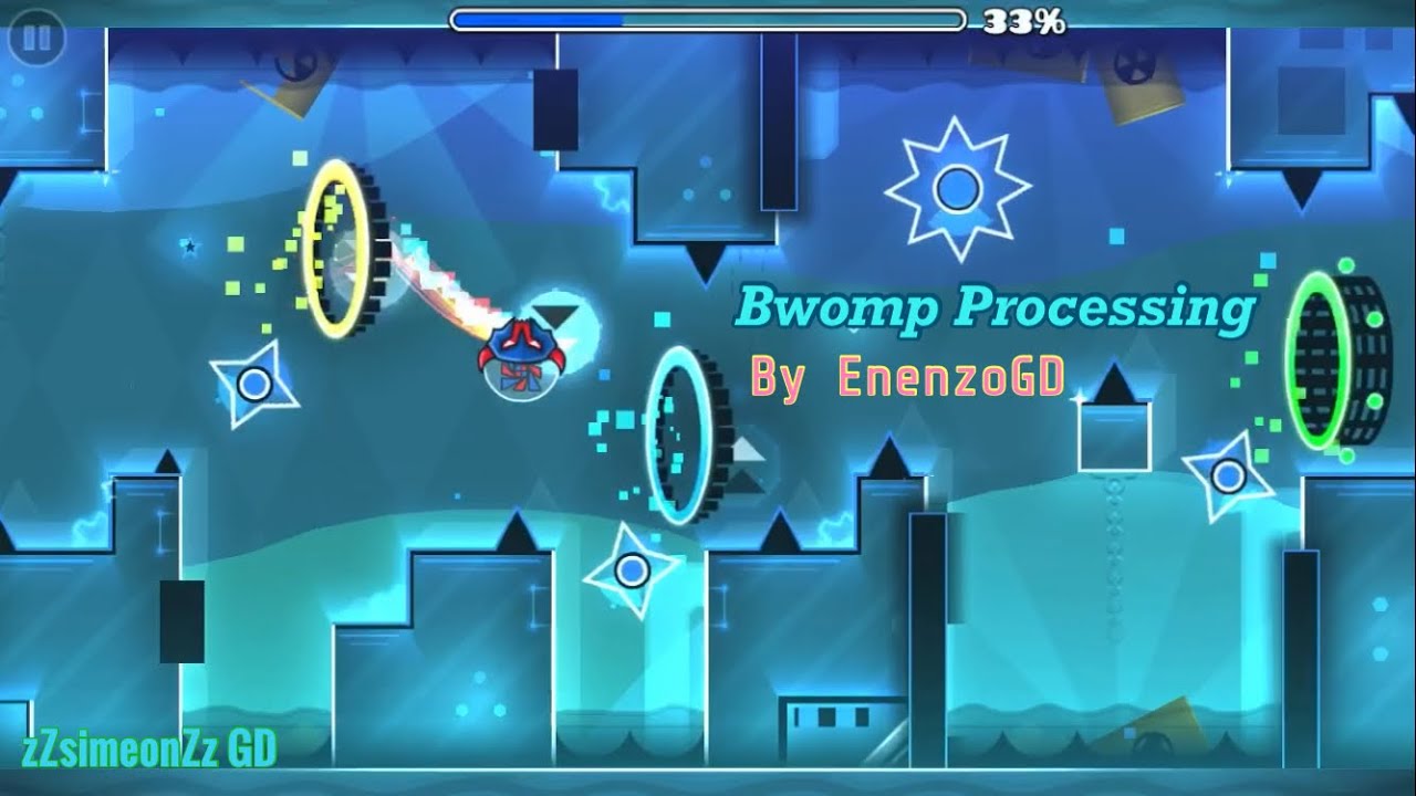 Bwomp Processing By EnenzoGD (Easy Demon) Geometry Dash Mobile - YouTube