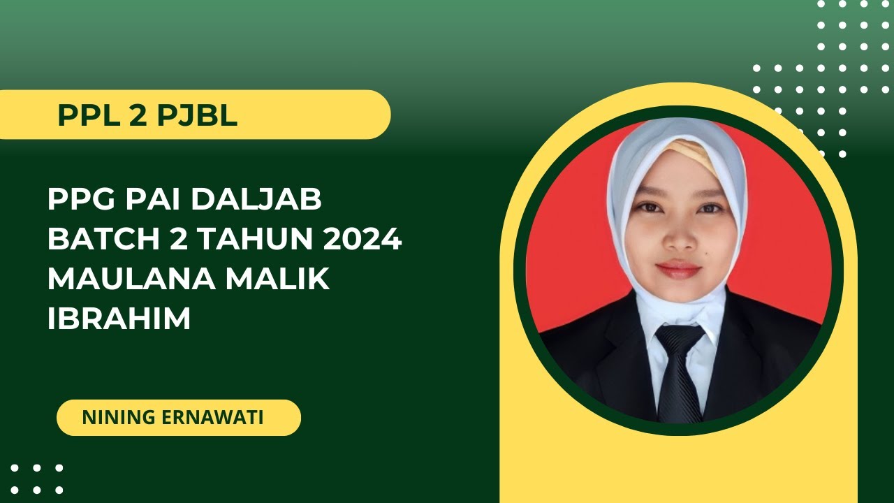 Tugas PPL Model Pembelajaran PJBL By Nining Ernawati, S.Pd.I - YouTube