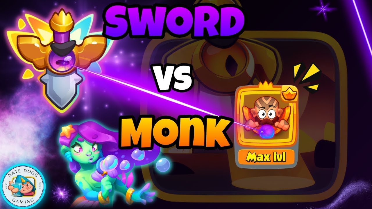 MAX SWORD DPS vs MAX MONK - Is It Possible? | Rush Royale - YouTube