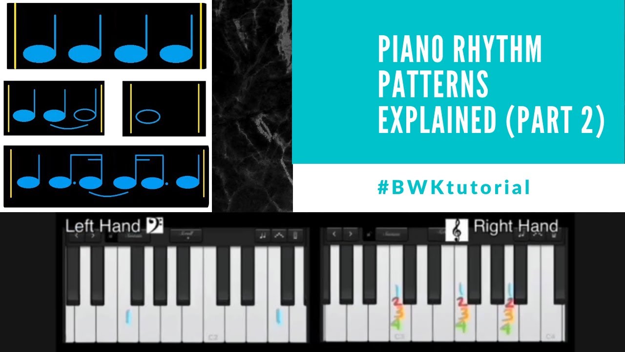 Belajar Pola Rhythm Piano | Piano Rhythm Patterns Explained part 2 ...