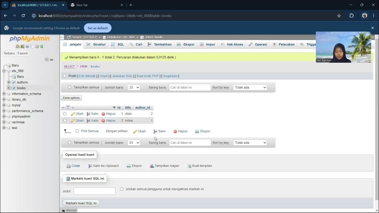ETS PEMROGRAMAN JARINGAN & WEB (068) - YouTube