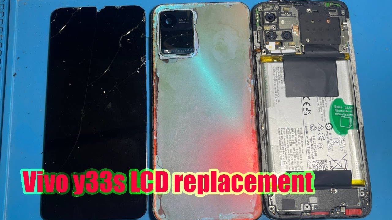 Vivo y33s LCD replacement - YouTube
