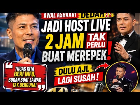 AWAL ASHAARI DEDAH‼️Jadi Host Live 2 Jam Tak Perlu Buat Merepek. Dulu AJL Lagi Susah❗