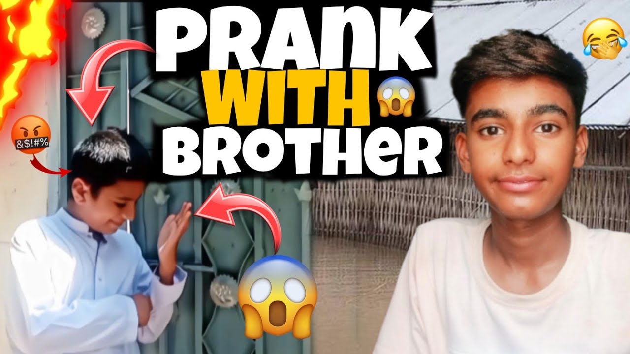 prank with brother - YouTube