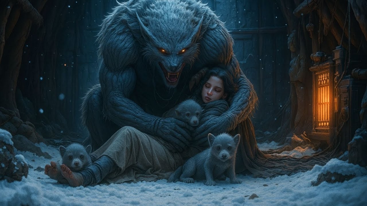 The Alpha Reached the Frozen Den—And Found the Human Keeping His Cubs ...
