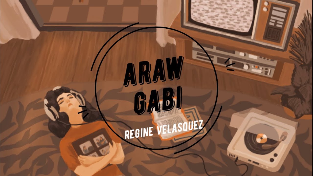 REGINE VELASQUES " Araw - Gabi " Animated Lyric Video #13 - YouTube