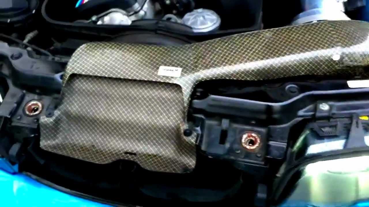 BMW M3 Gruppe M Intake Sound E46 - YouTube