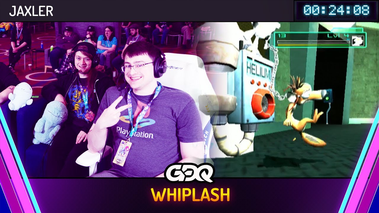 Whiplash by Jaxler in 24:08 - Awesome Games Done Quick 2024 - YouTube