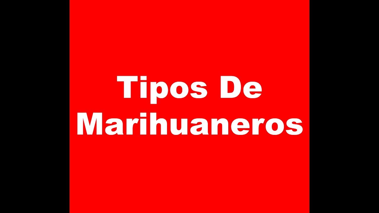 Tipos De Marihuaneros #1 - YouTube