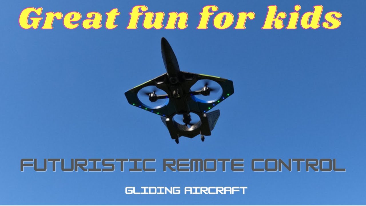 VTOL Gliding Aircraft; Stunt Remote Control Airplane Drone - YouTube
