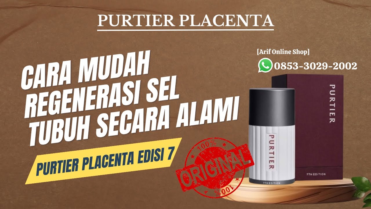 Cara Mudah Regenerasi Sel Tubuh Secara Alami || PURTIER PLACENTA - YouTube