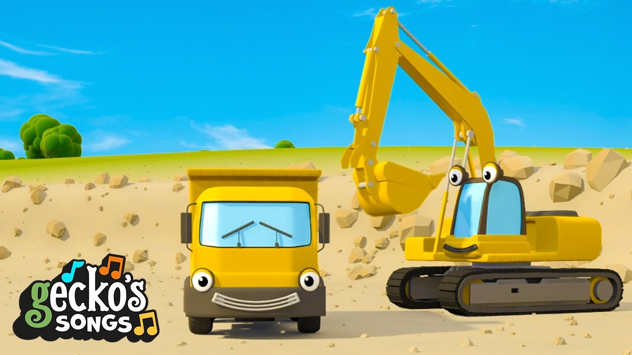 Dylan The Dump Truck Song | Gecko's Garage Songs｜Kids Songs｜Trucks for Kids - YouTube