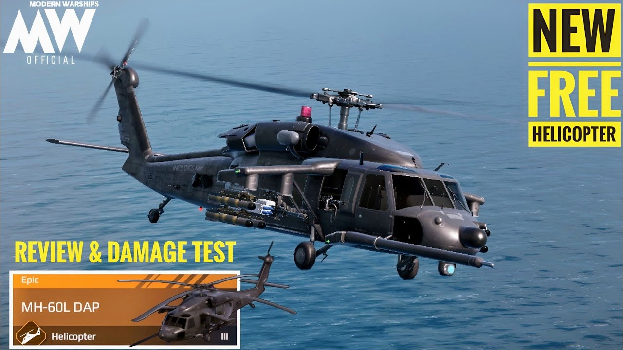 MH-60L DAP - New Event Free Helicopter Full Review With Damage Test🔥 ...
