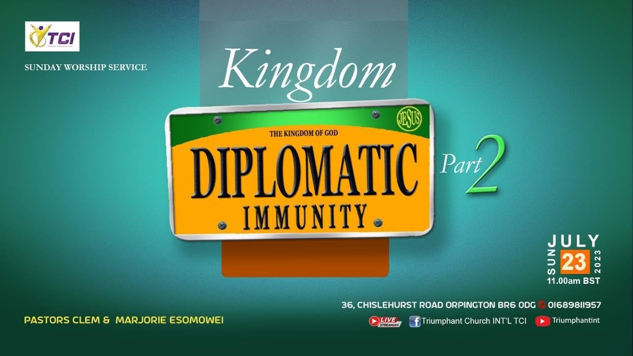 DIPLOMATIC IMMUNITY PT. 2 - YouTube