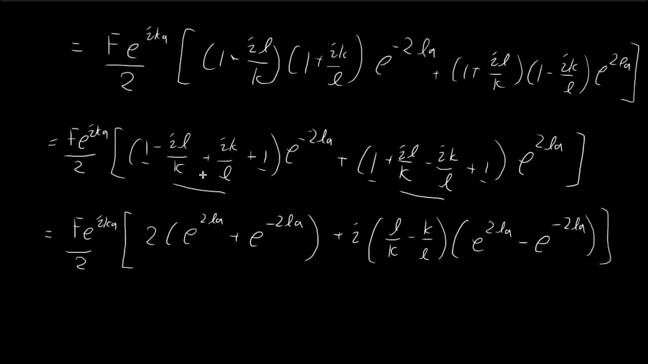 Problem 2.33 (Part 3) | Introduction to Quantum Mechanics (Griffiths) - YouTube