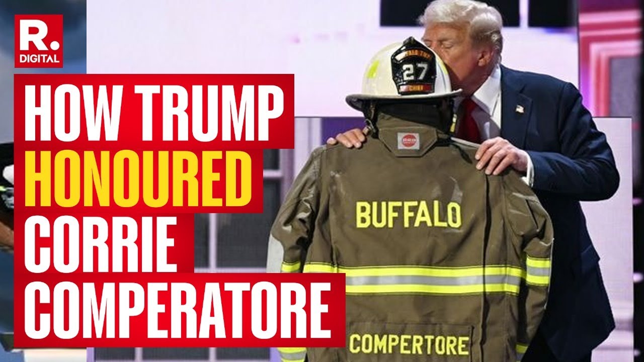 Donald Trump Pays Tribute To Corey Comperatore, Killed At His Rally, In ...