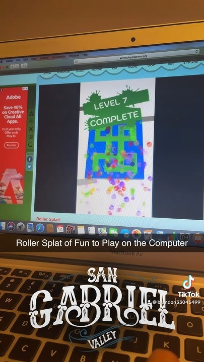 Roller Splat for Fun to Play on the Computer - YouTube