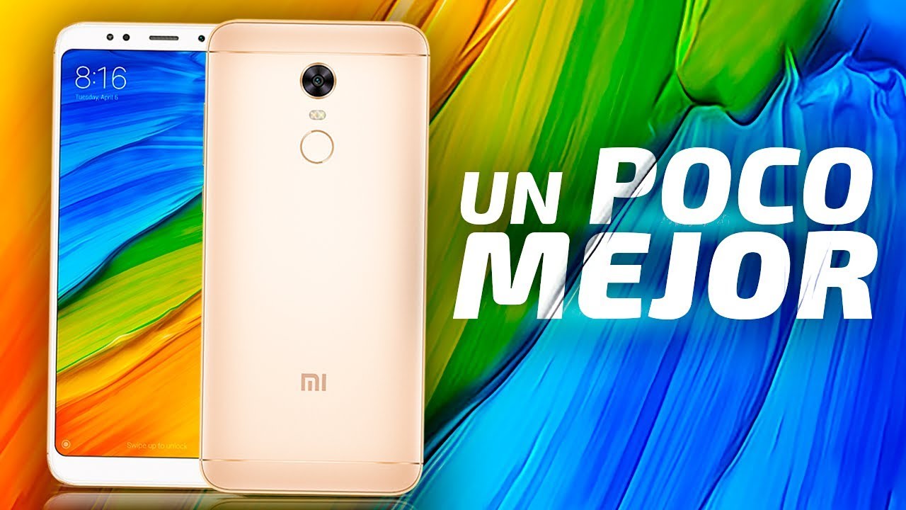 XIAOMI REDMI 5 PLUS, análisis en español - YouTube