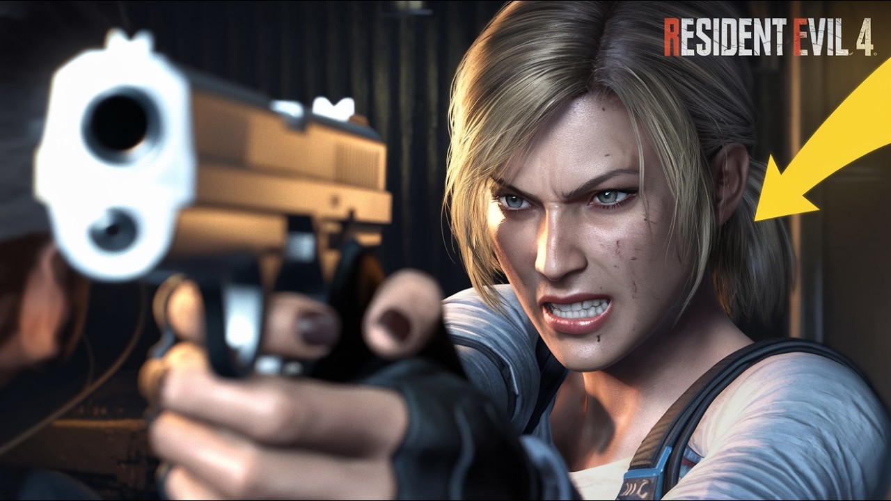 WHY IS ASHLEY POINTING A GUN AT LEON?! | RESIDENT EVIL 4 GAMEPLAY #25 ...