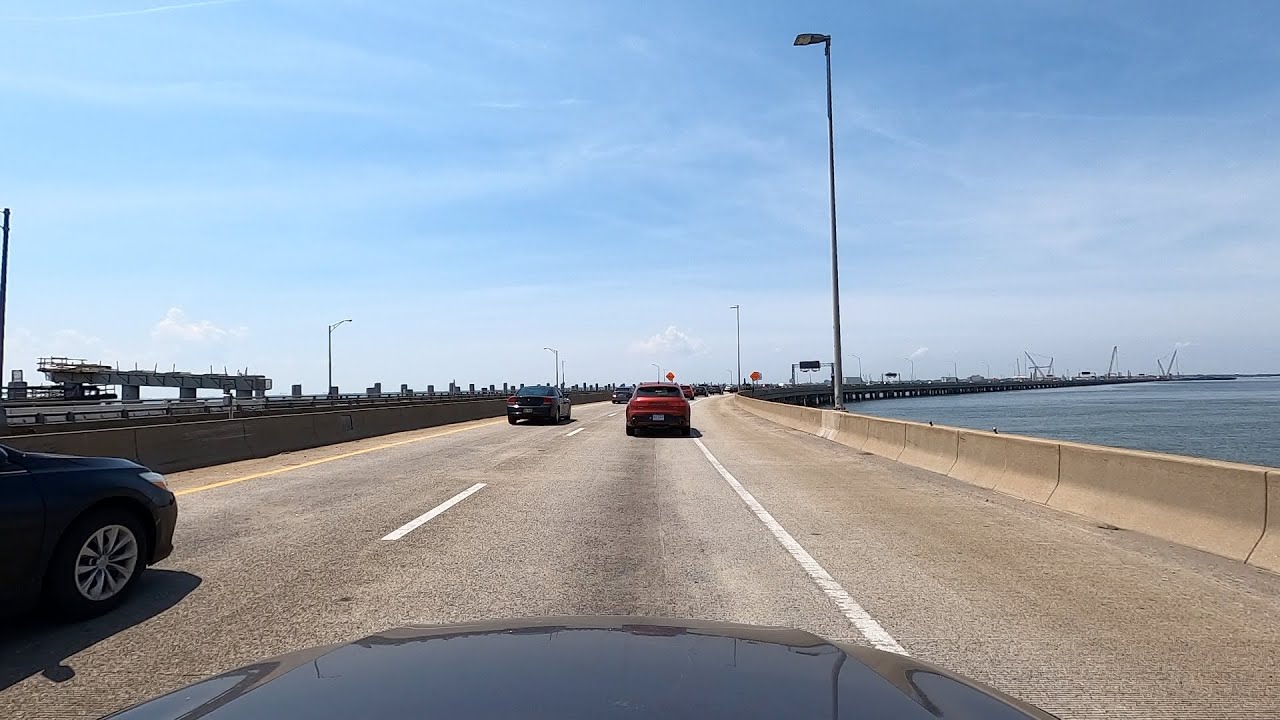 Virginia - Hampton Roads Bridge Tunnel (HRBT) Hyper-Lapse (2022) - YouTube