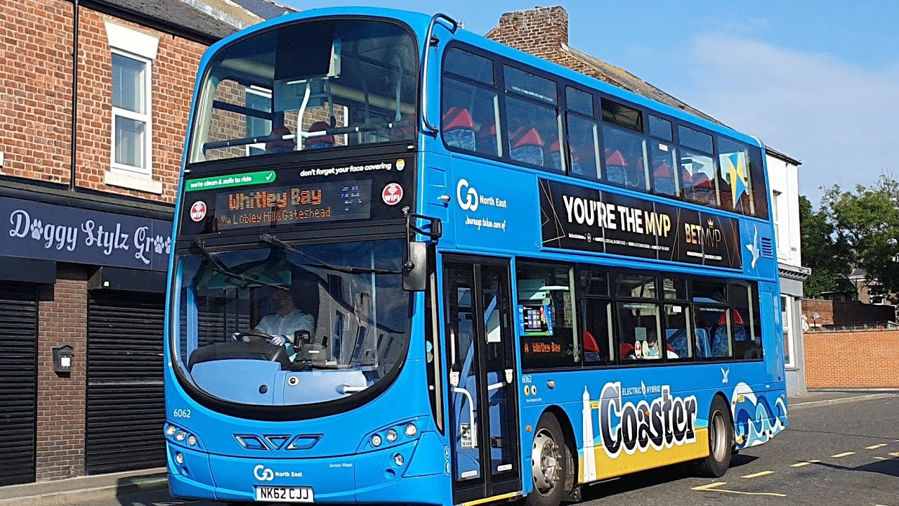 Go North East Volvo B5LH Wright Eclipse Gemini 2 6057/NK62 CCV on the ...