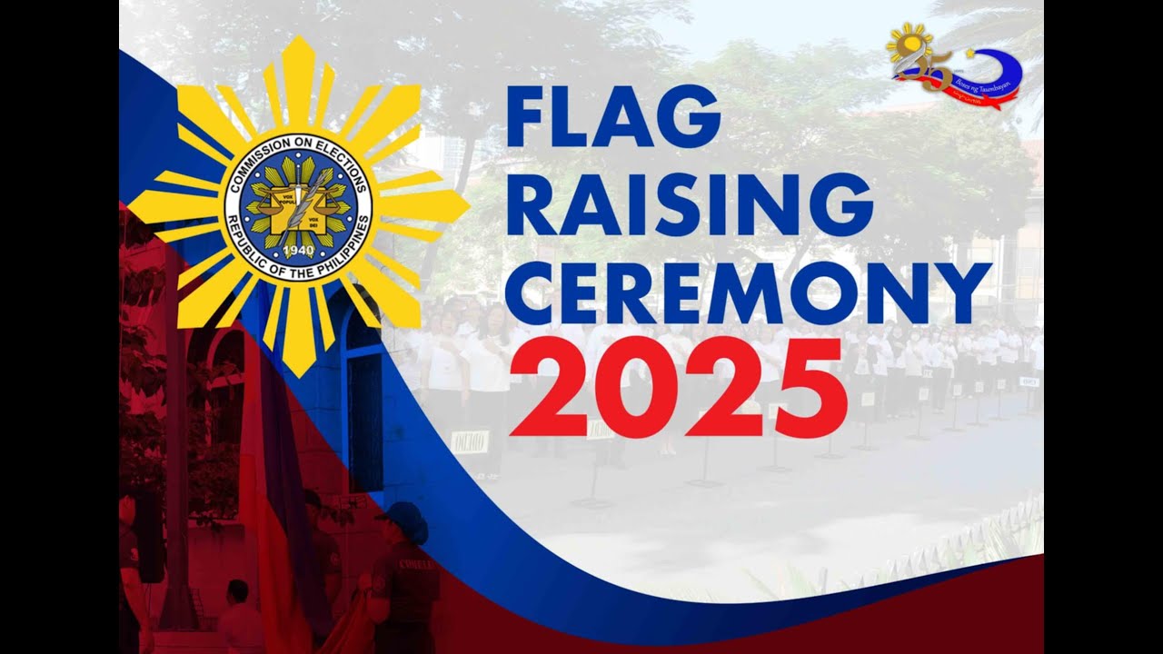COMELEC FLAG-RAISING CEREMONY - YouTube